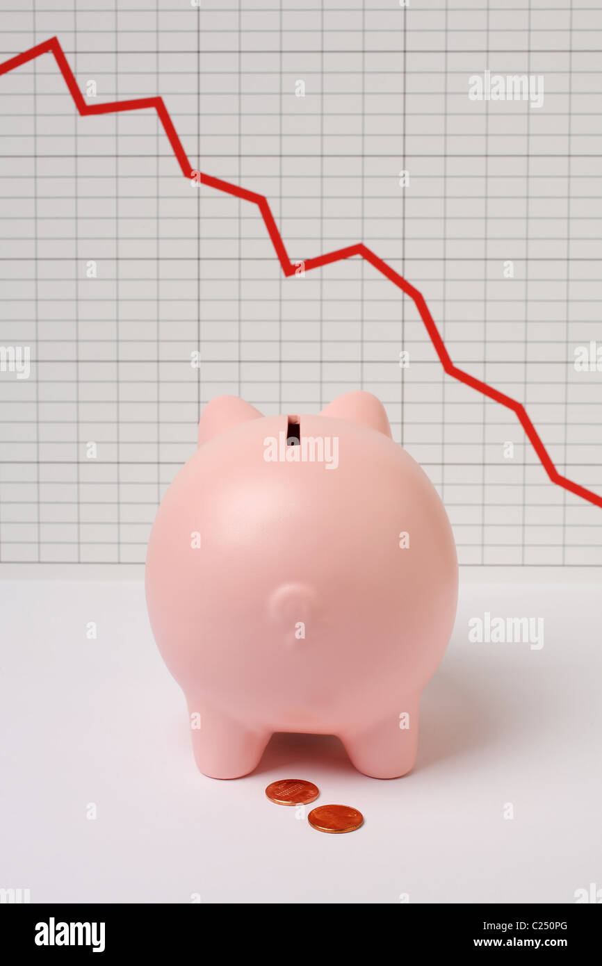 Sales graph decline hi-res stock photography and images - Alamy