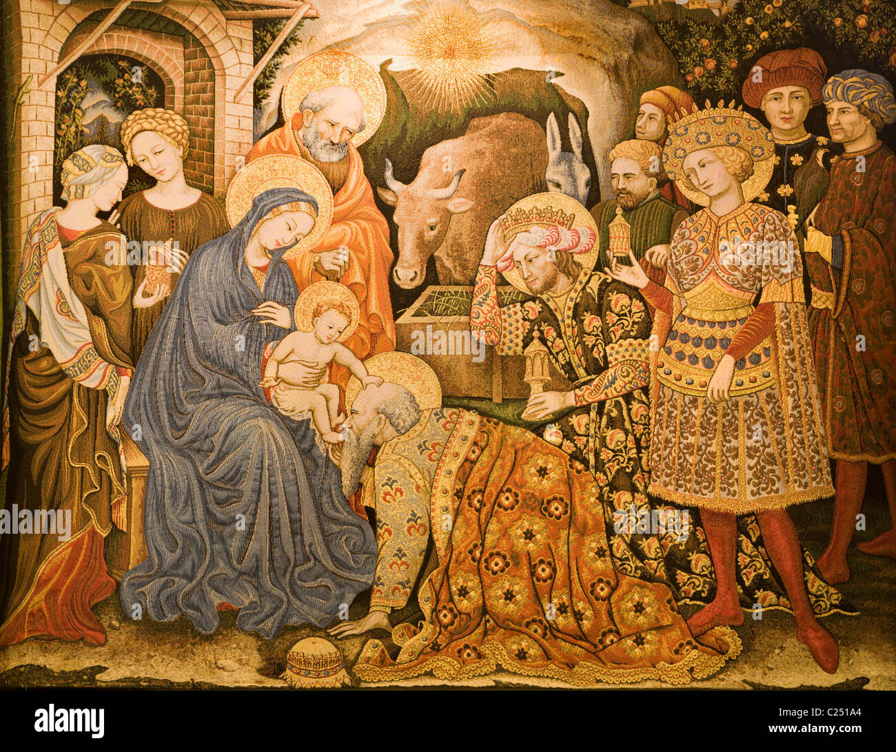 Gobelin tapestry hi-res stock photography and images - Alamy