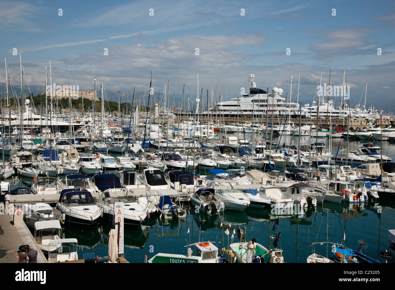 Antibes port vauban hi-res stock photography and images - Alamy