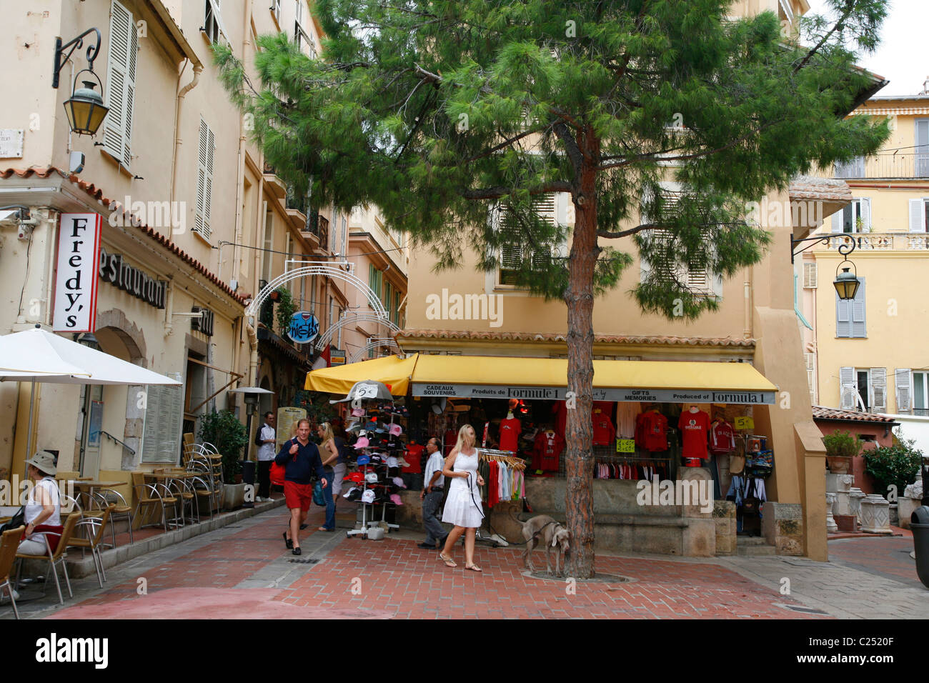Street scene, Monaco Ville, Monaco Stock Photo - Alamy