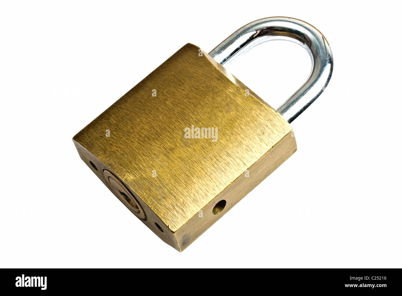 Padlock isolated on white background Stock Photo - Alamy