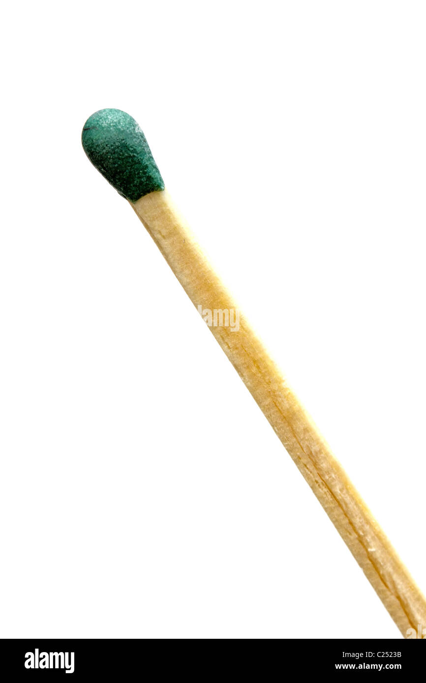 A match isolated on white background Stock Photo - Alamy
