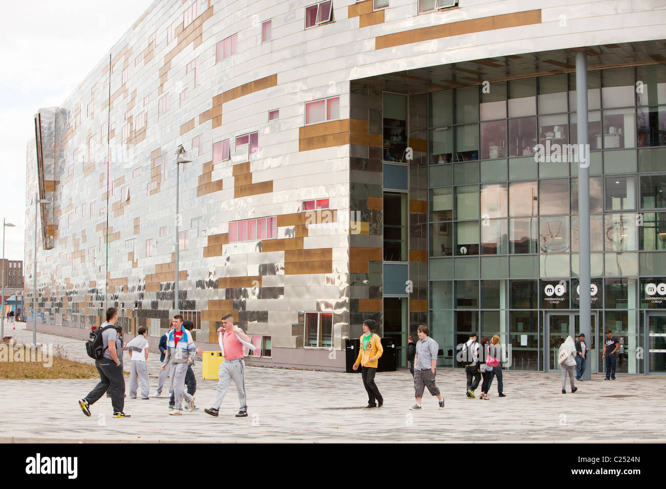 Middlesbrough College on Teeside, UK, a new building designed by ...
