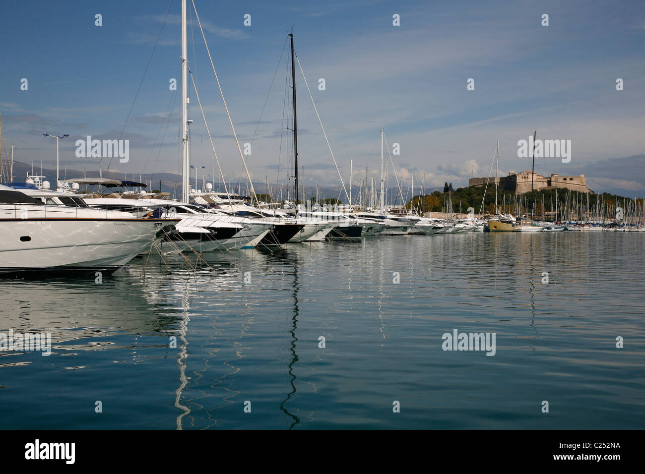 Antibes port vauban hi-res stock photography and images - Alamy