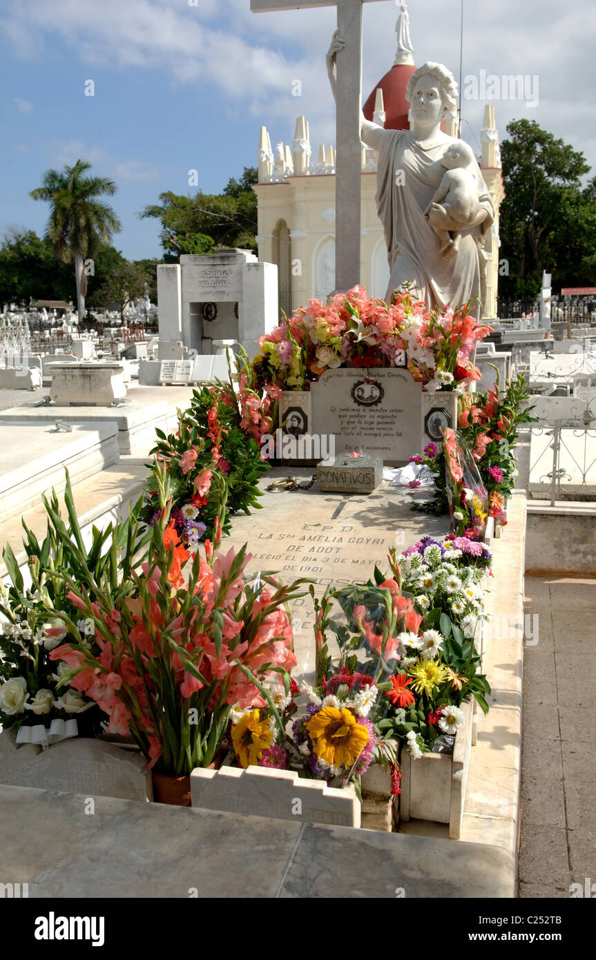 Havana Necropolis de Colon cemetery Cuba Stock Photo - Alamy