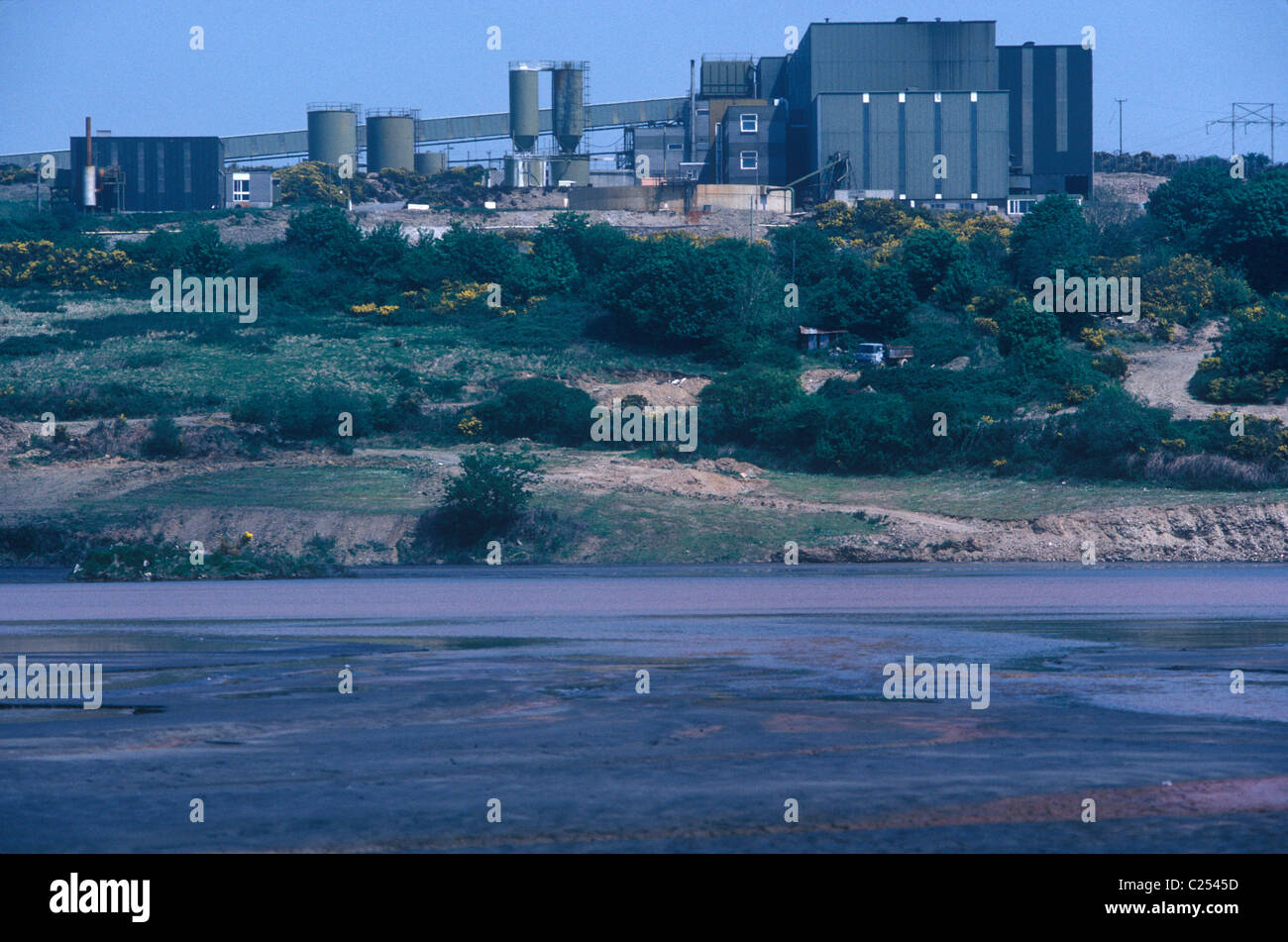 Wheal Jane Tin Mine 1978 near Baldhu and Chacewater in West Cornwall ...