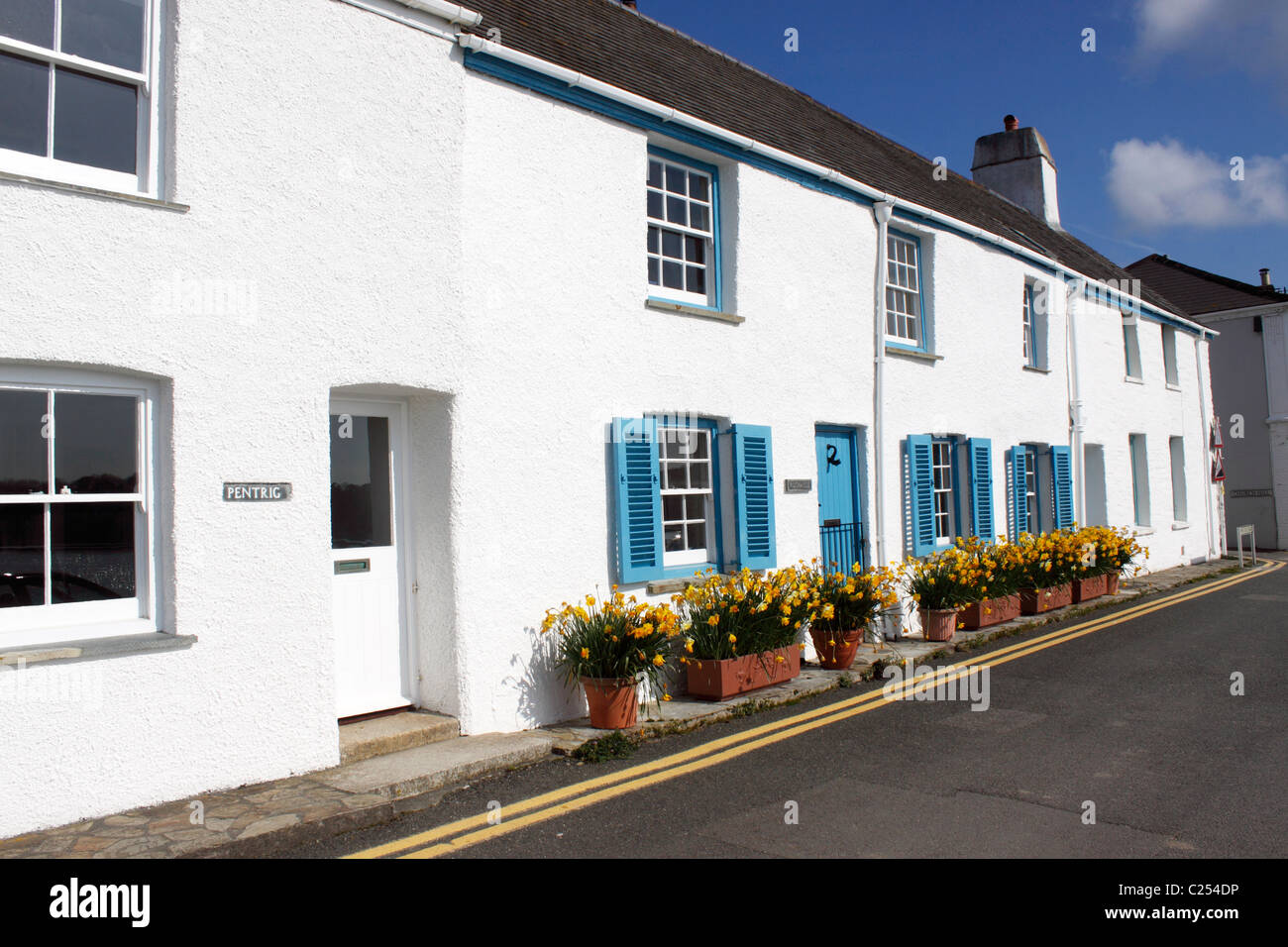 Cornish cottages hi-res stock photography and images - Alamy