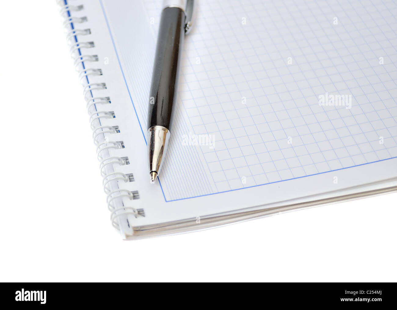 Pen and diary Stock Photo - Alamy