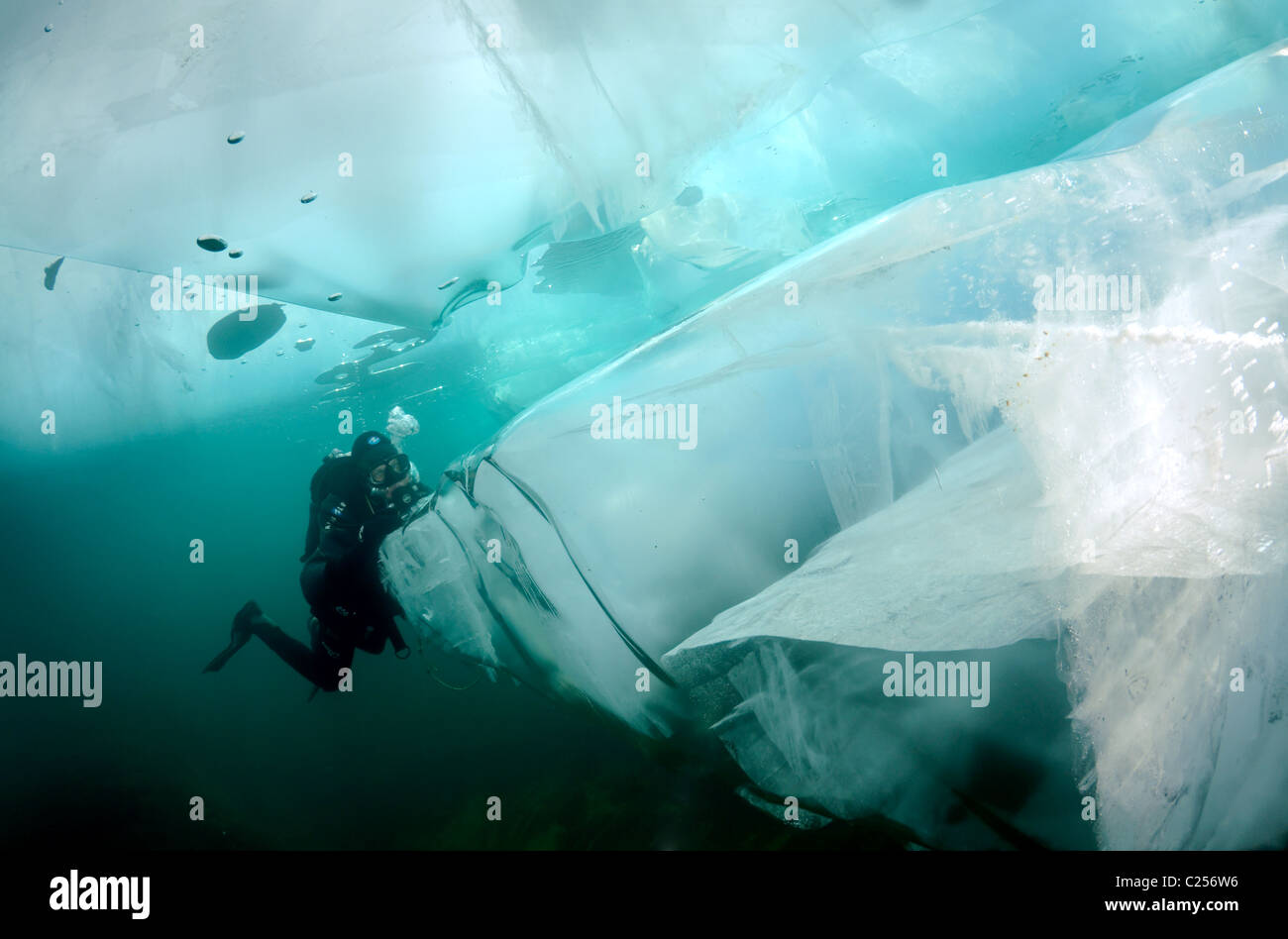 Scuba diving in baikal hi-res stock photography and images - Alamy