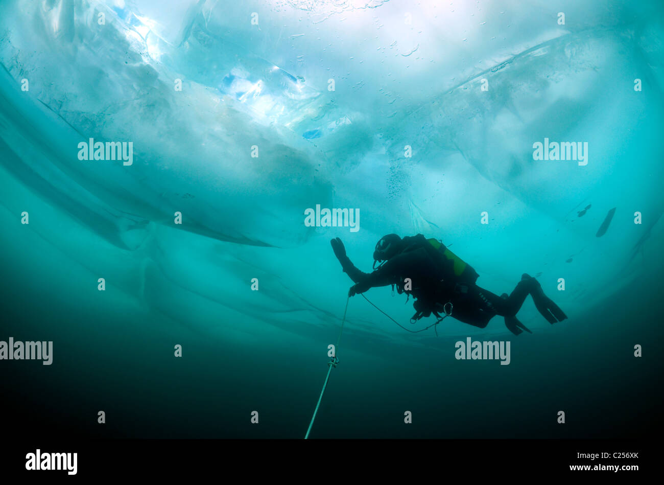 Scuba diving in baikal hi-res stock photography and images - Alamy