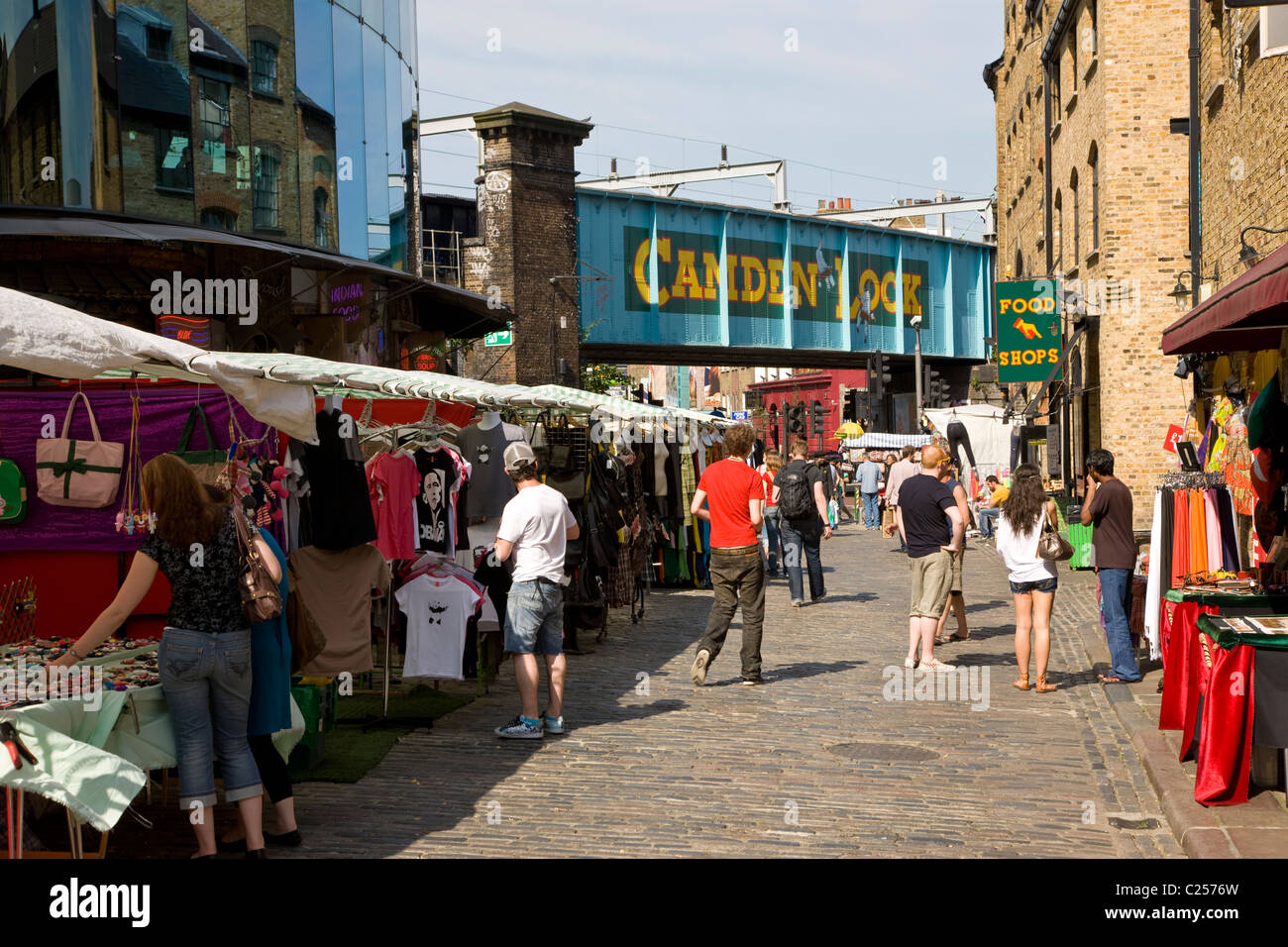 Camden Lock Market Stock Photo - Alamy