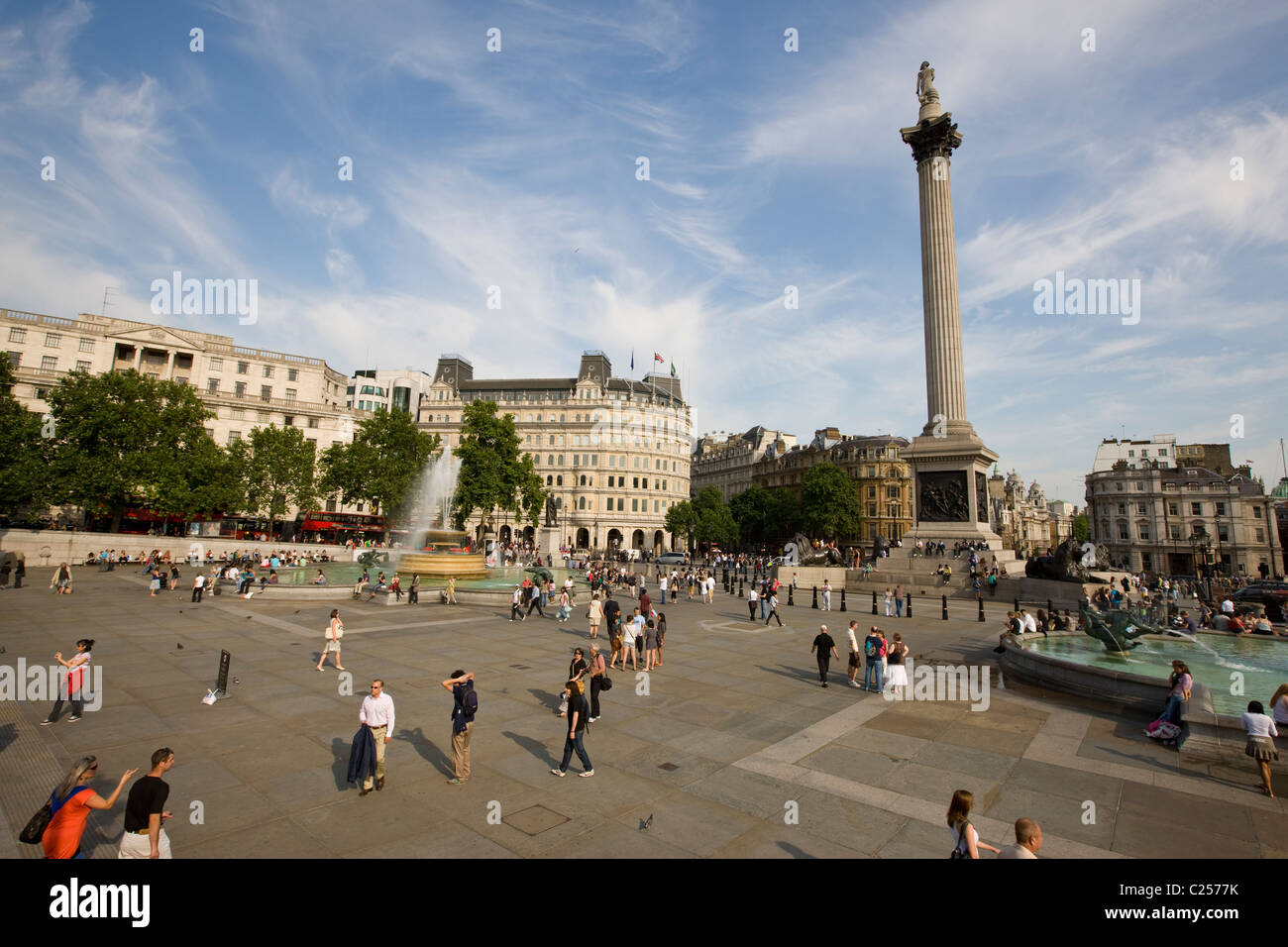 Trafalgar square vehicles hi-res stock photography and images - Alamy
