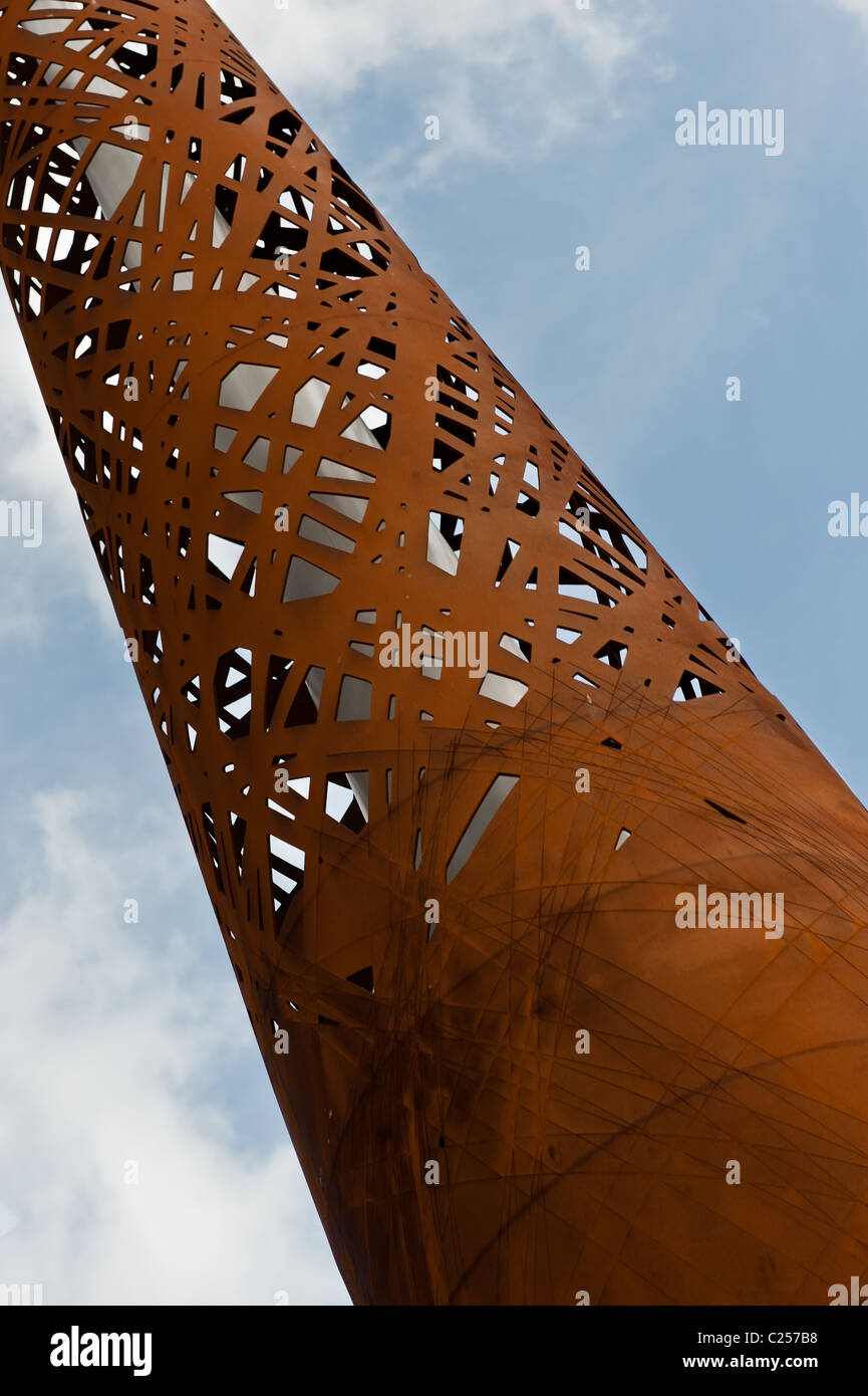 A rusted metal sculpture Stock Photo - Alamy