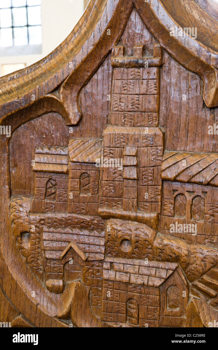 15th century church of St Michael the Archangel at North Cadbury which ...