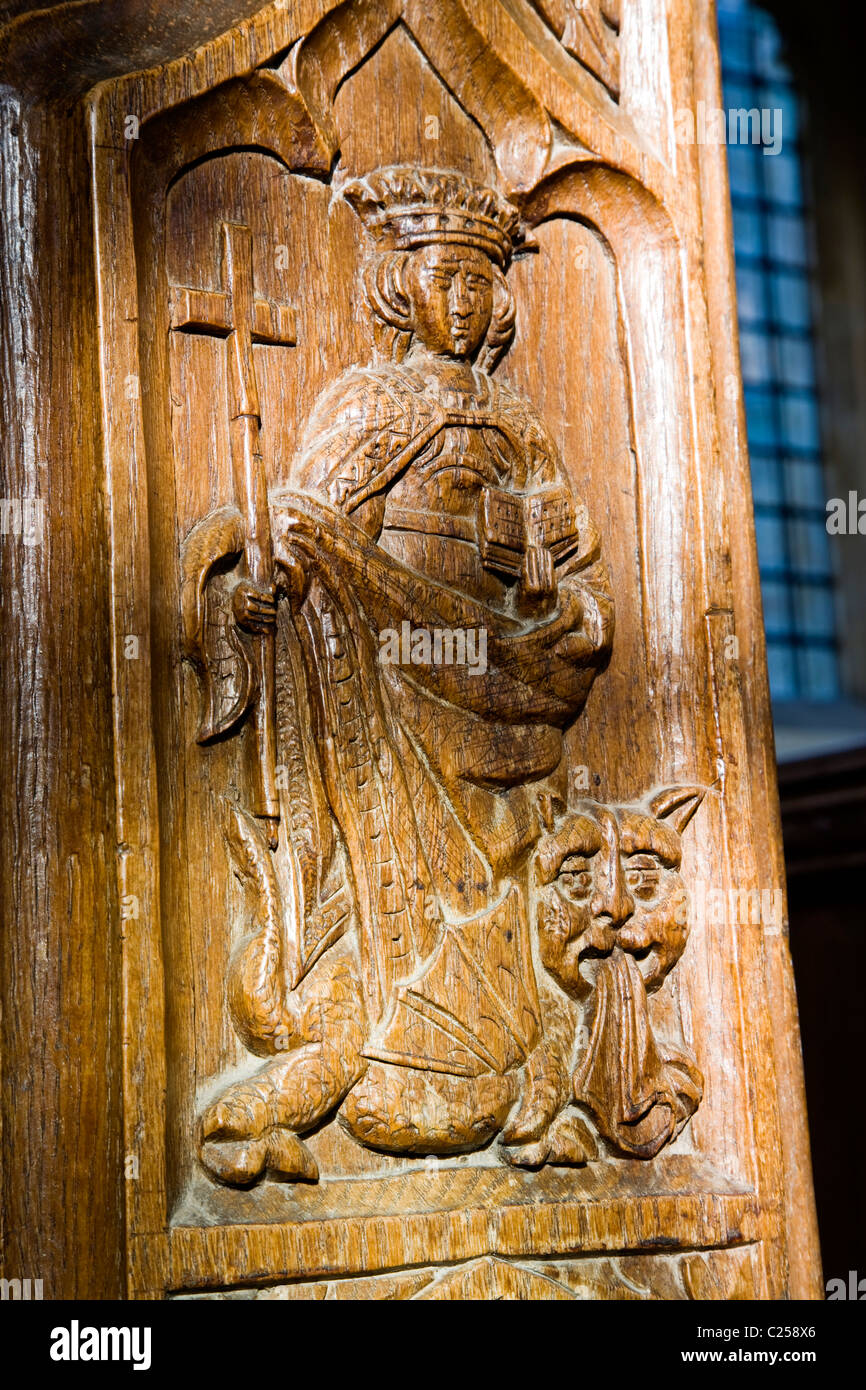 15th century church of St Michael the Archangel at North Cadbury which ...