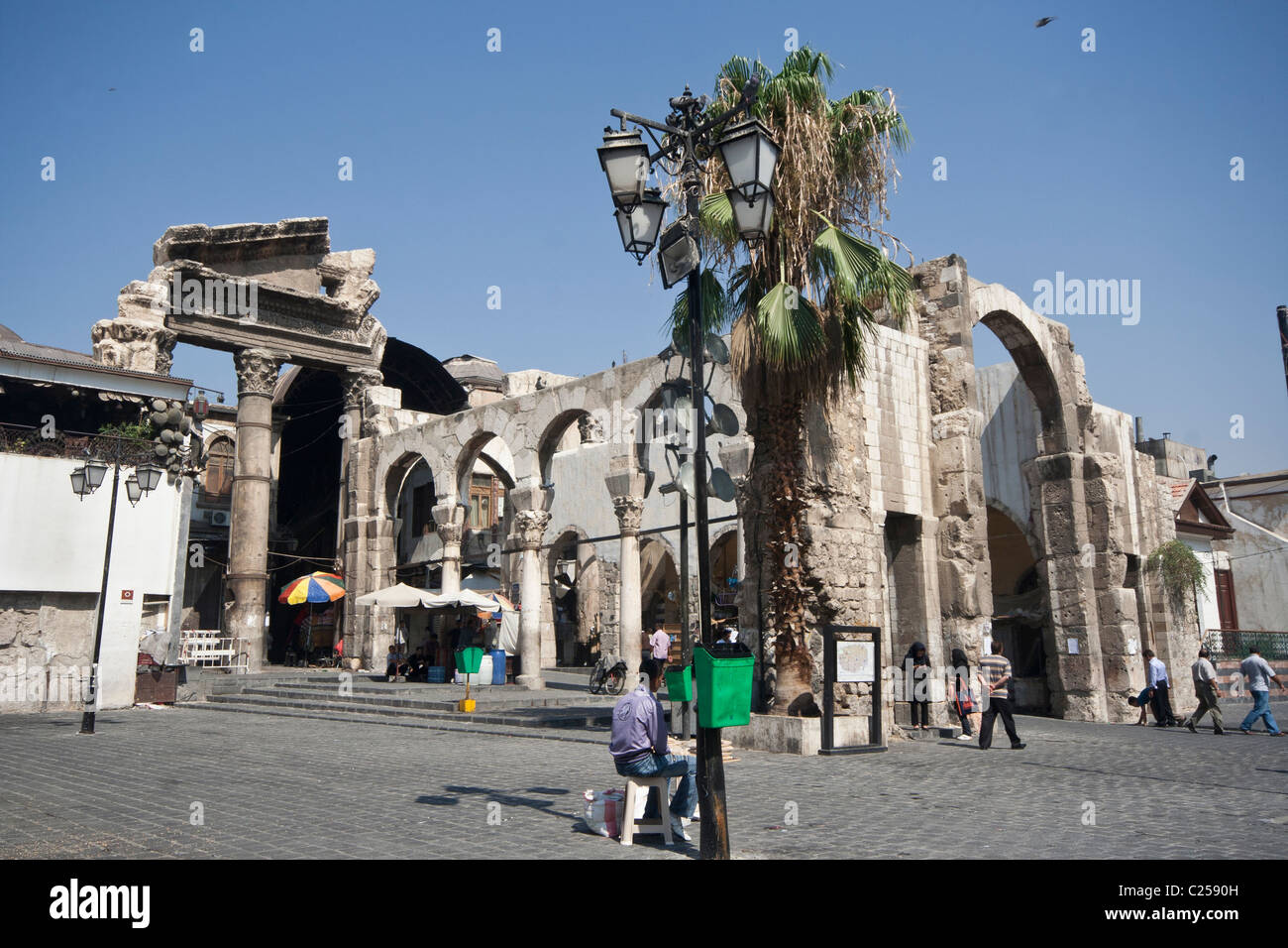 In the old city of Damascus, July 2010 Stock Photo - Alamy