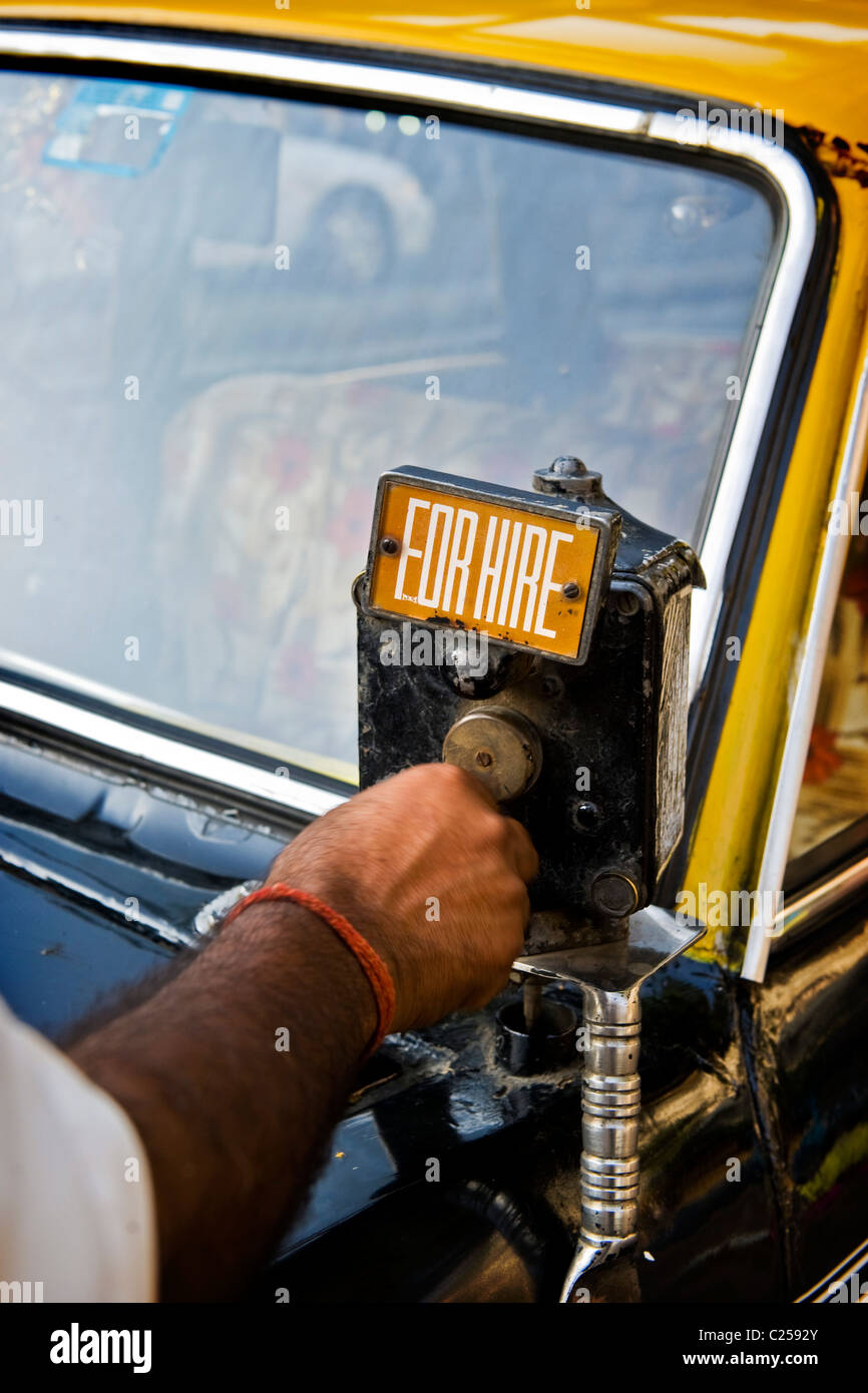 India maharashtra mumbai taxi driver hi-res stock photography and ...