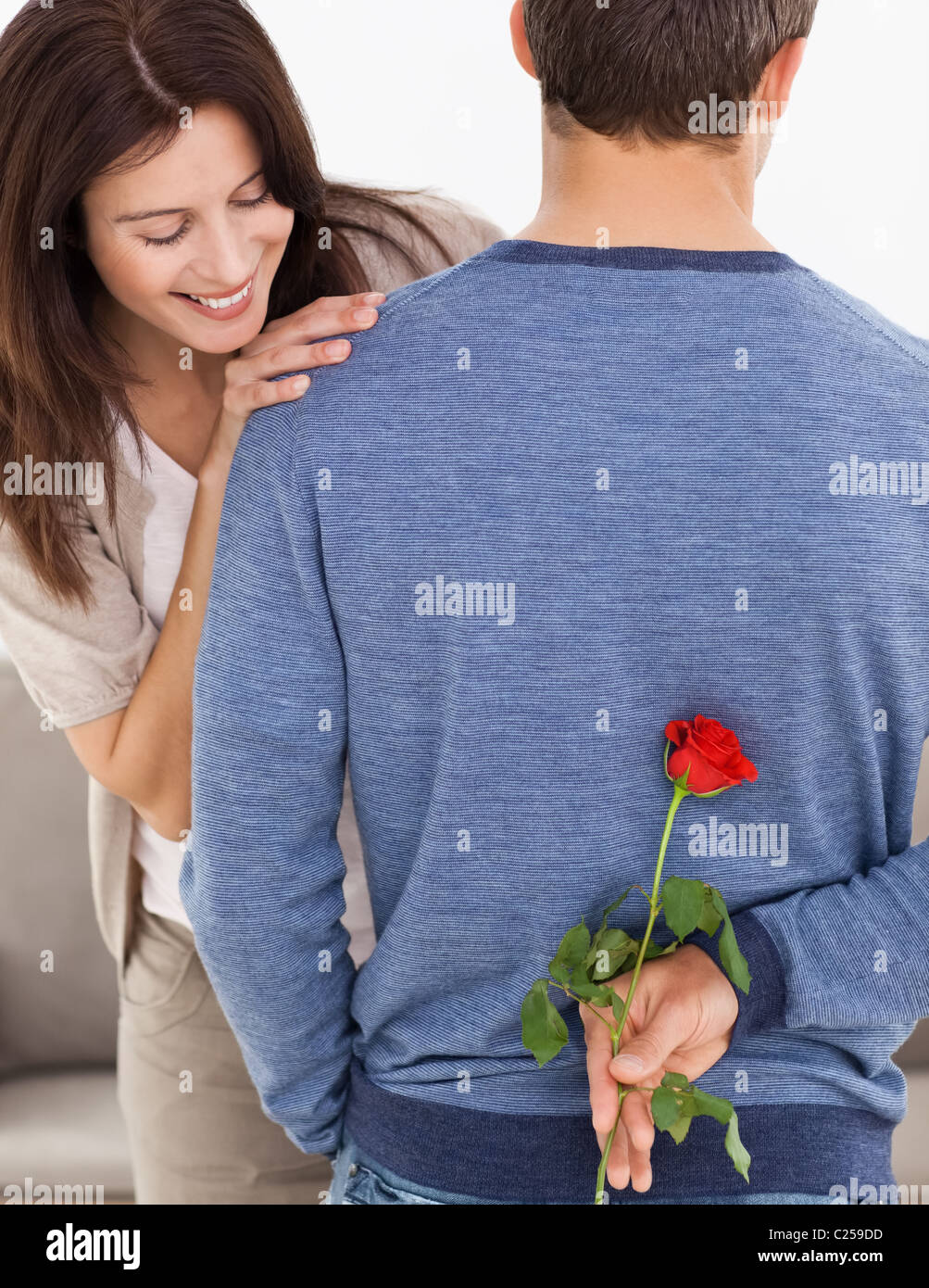 Hiding Rose High Resolution Stock Photography and Images - Alamy