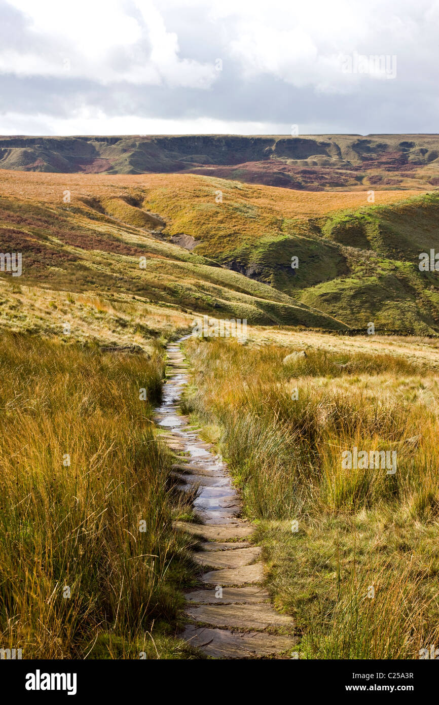 Pathway on pennine trail hi-res stock photography and images - Alamy