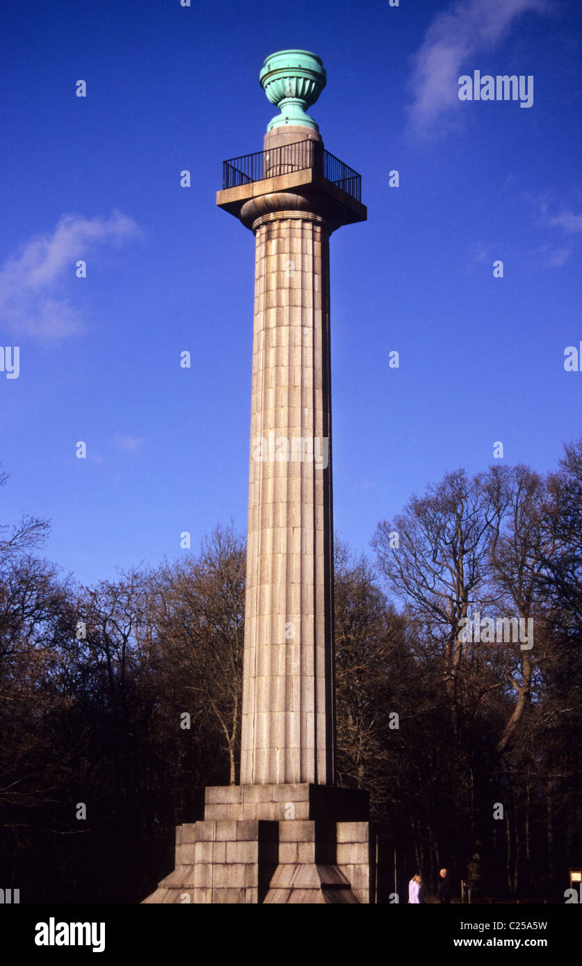 The Bridgewater Monument, is a tower on the Ashridge Estate ...