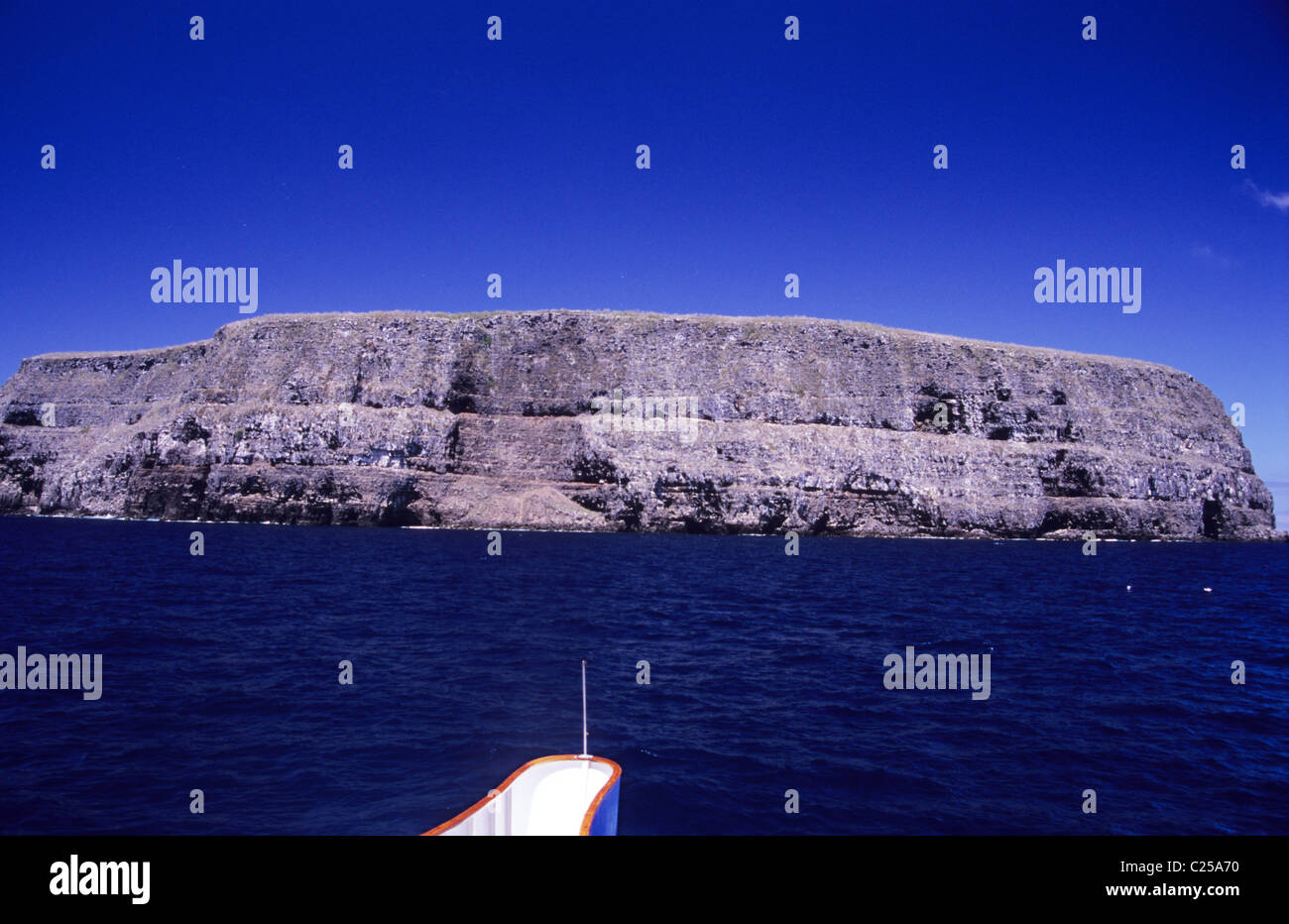 Darwin Island. Northernmost island in the Galapagos. Ecuador. Remote ...