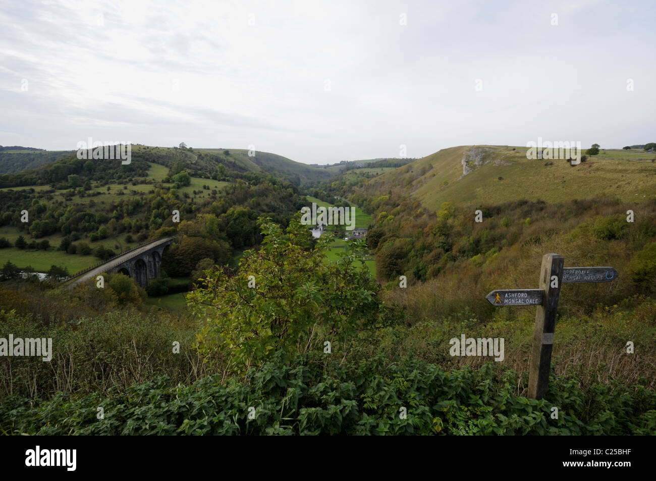 Monsal Dale - Peak District Stock Photo - Alamy