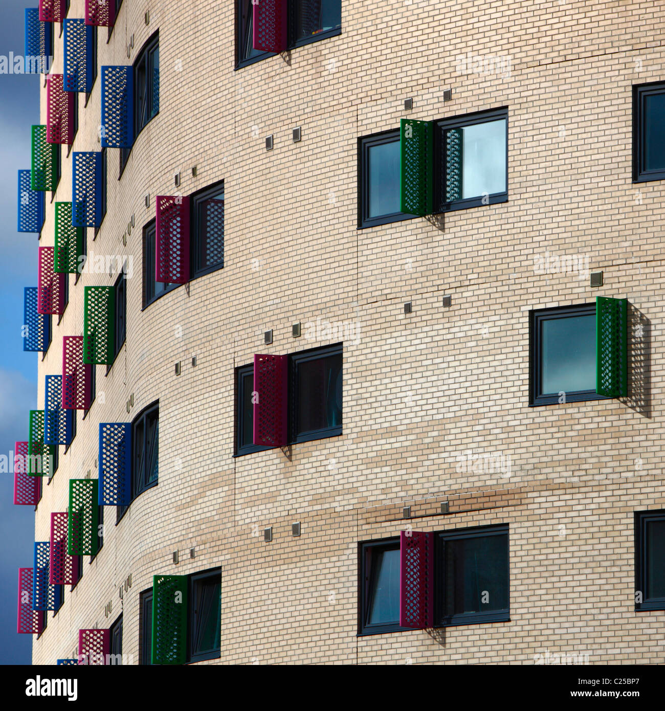 Apartment window detail Stock Photo - Alamy