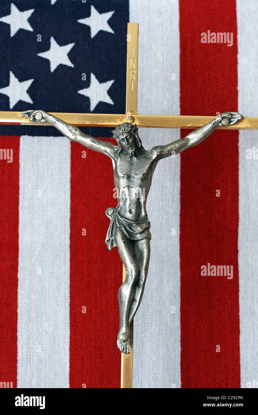 God bless america cross hi-res stock photography and images - Alamy
