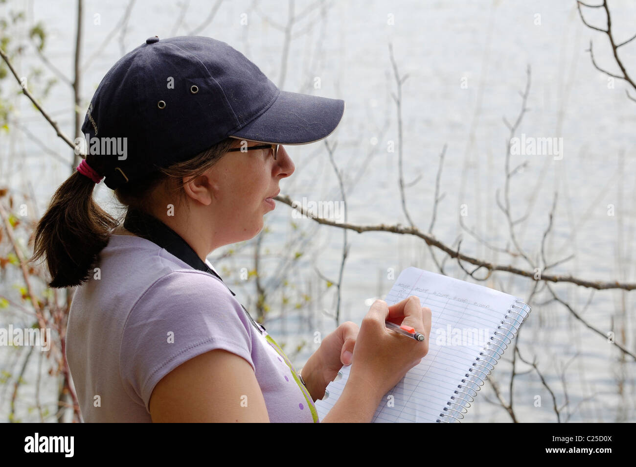 Biologist doing research Stock Photo - Alamy