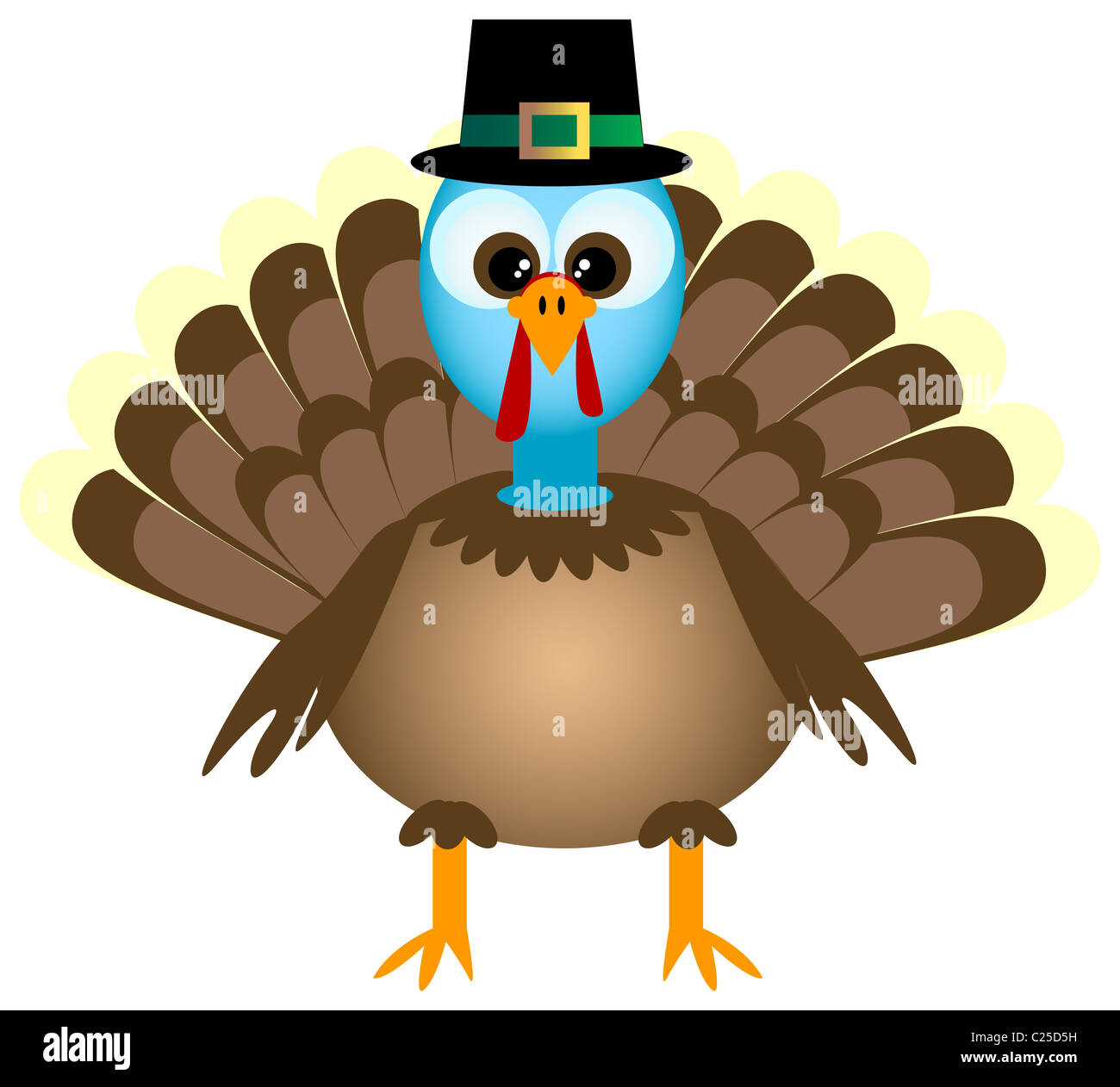 Funny turkey cartoon hi-res stock photography and images - Alamy