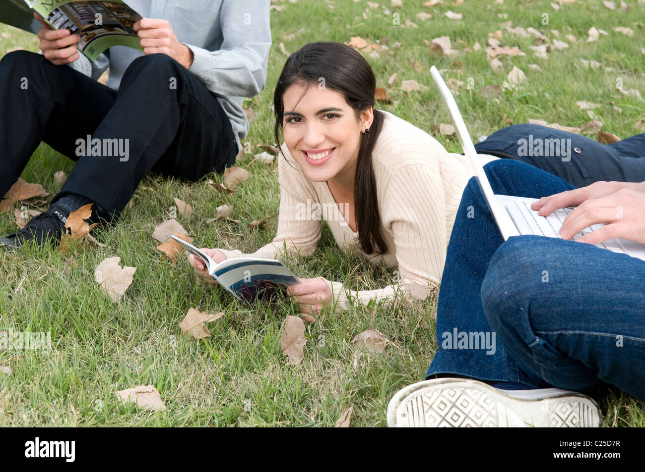 Lady, woman, girl, sit, sited, down, looking, at, the, camera, view ...