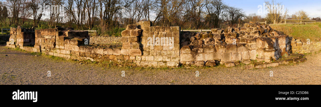 the ruins of bordesley abbey redditch worcestershire midlands uk Stock ...