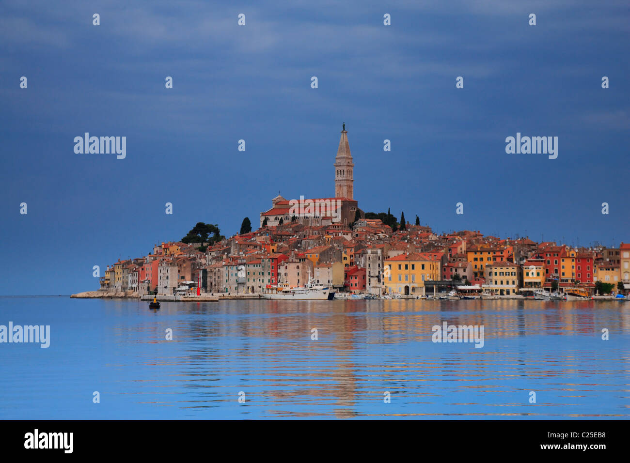 Croatia Rovinj Harbor Waterfront High Resolution Stock Photography and ...