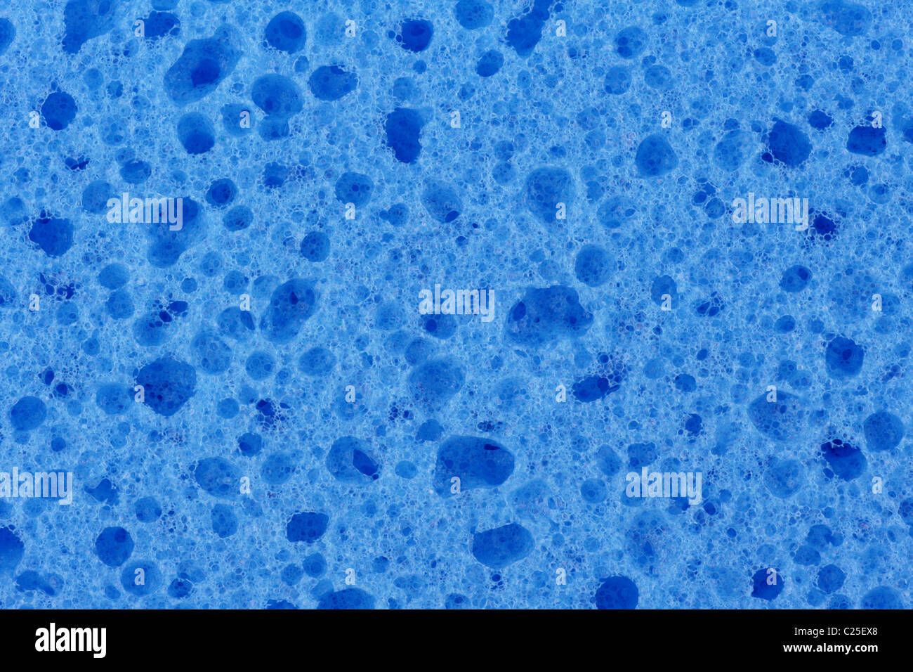 Blue Sponge Texture Stock Photo - Alamy