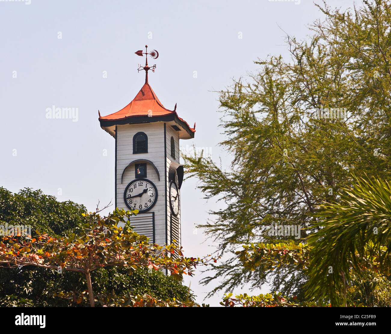Atk9inson Clock Tower in Kota Kinabalu, Sabah, Borneo, Malaysia Stock ...