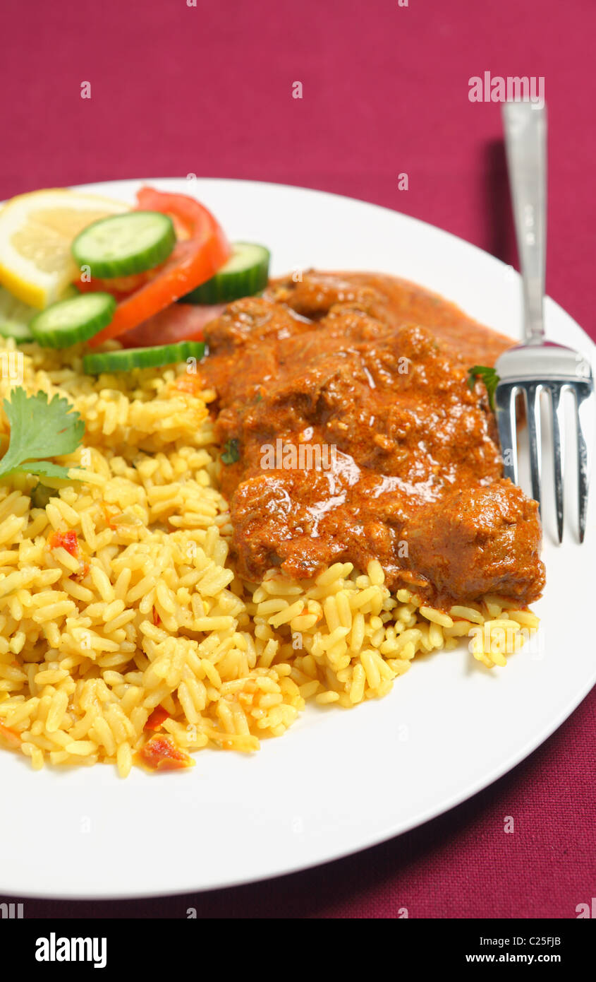 Pakistani lamb curry hi-res stock photography and images - Alamy