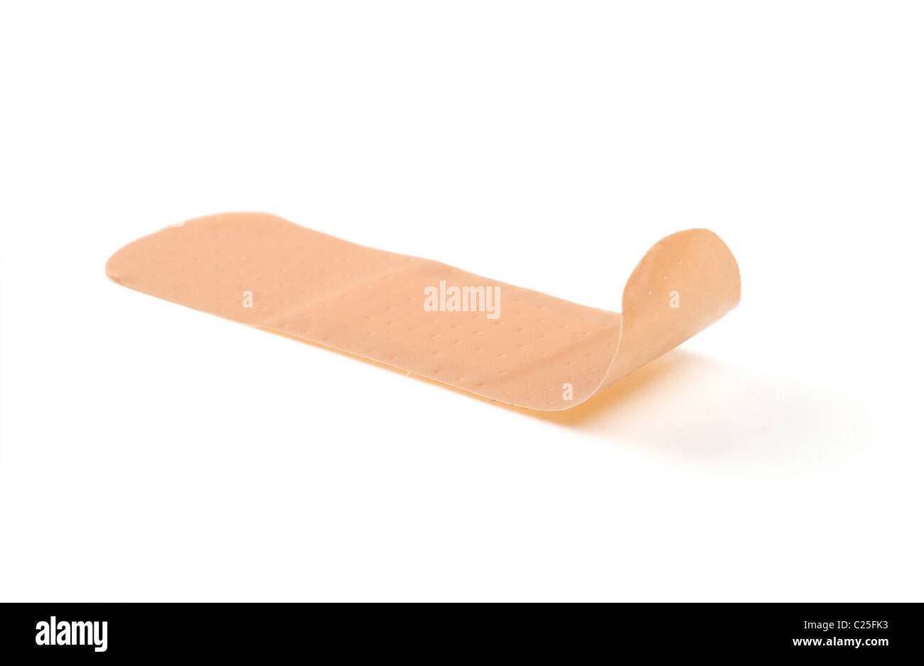 A medical equipment - adhesive plaster isolated on white background ...