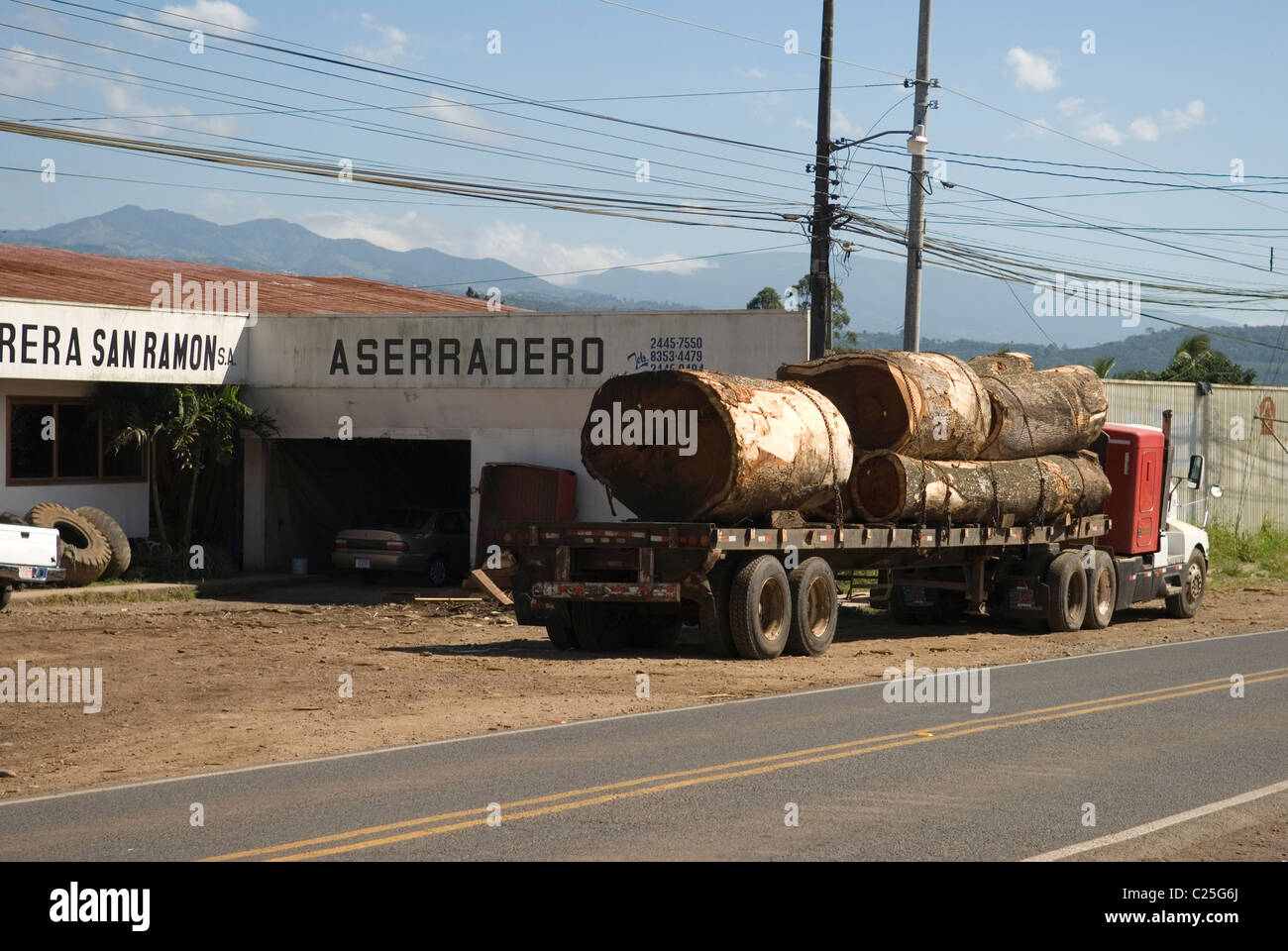 Logging mill hi-res stock photography and images - Alamy
