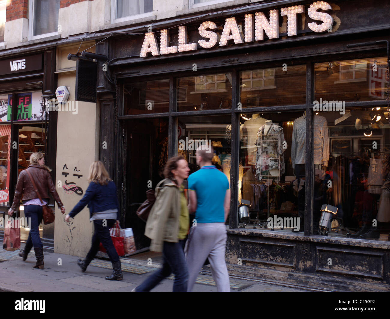 All saints fashion store hi-res stock photography and images - Alamy