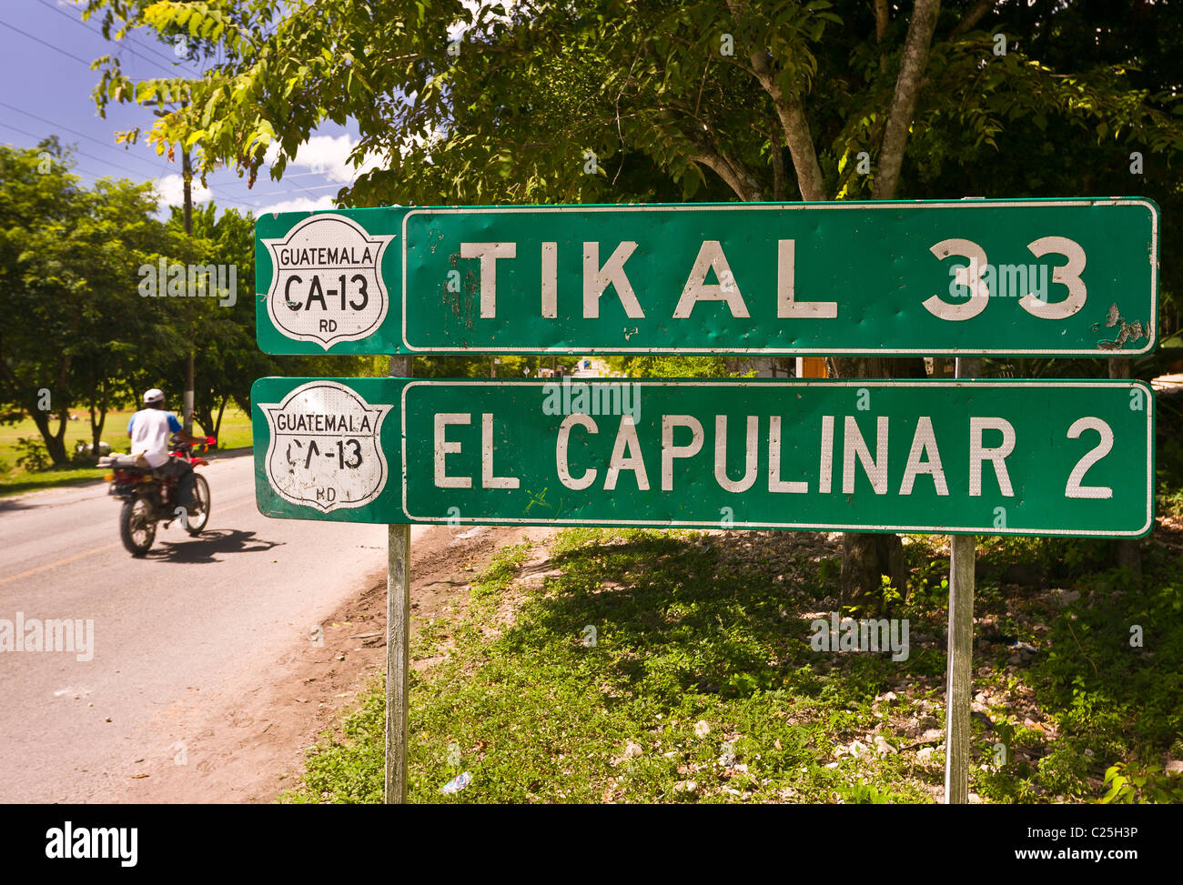 Tikal sign hi-res stock photography and images - Alamy