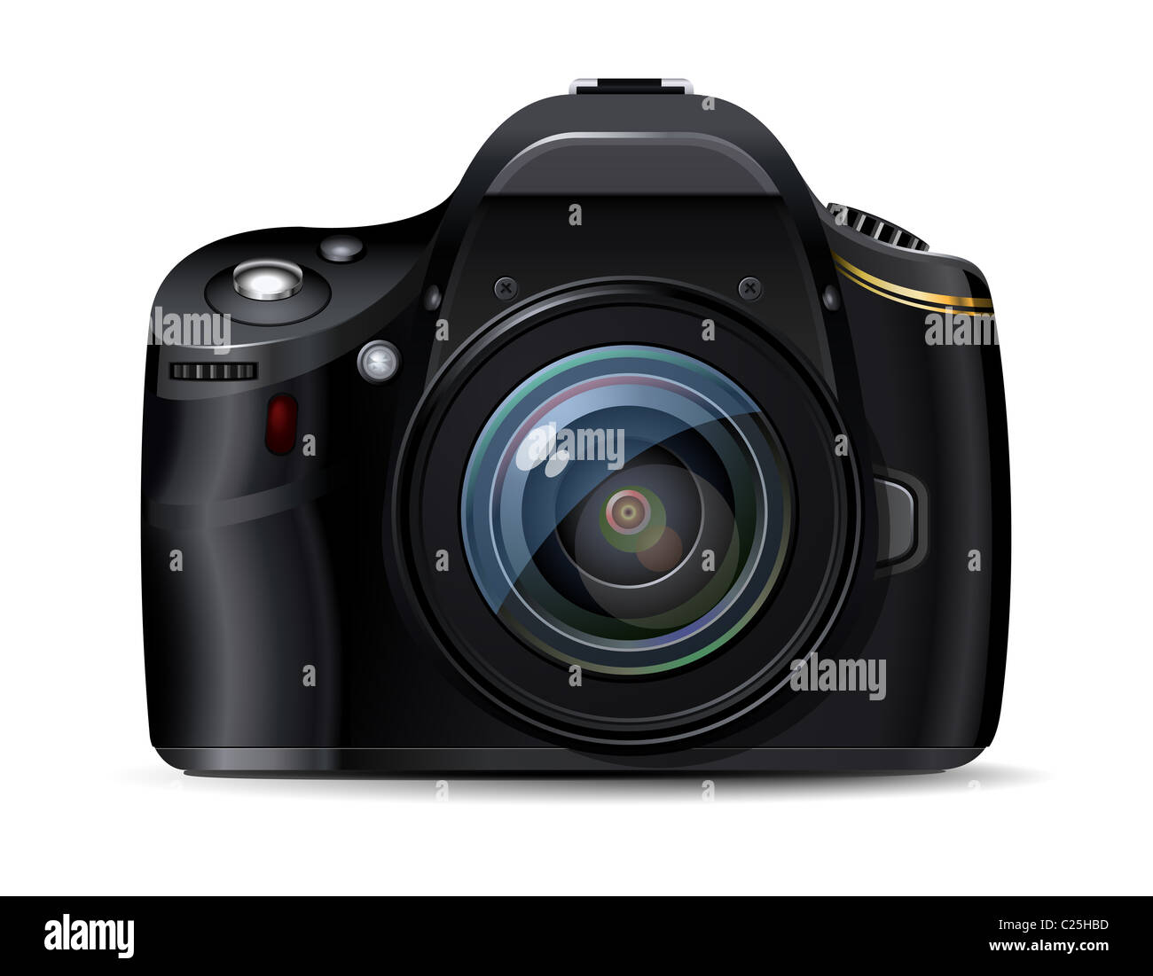 Modern digital reflex camera, original design Stock Photo - Alamy