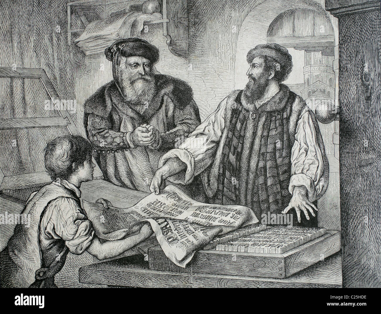 Johannes gutenberg hi-res stock photography and images - Alamy