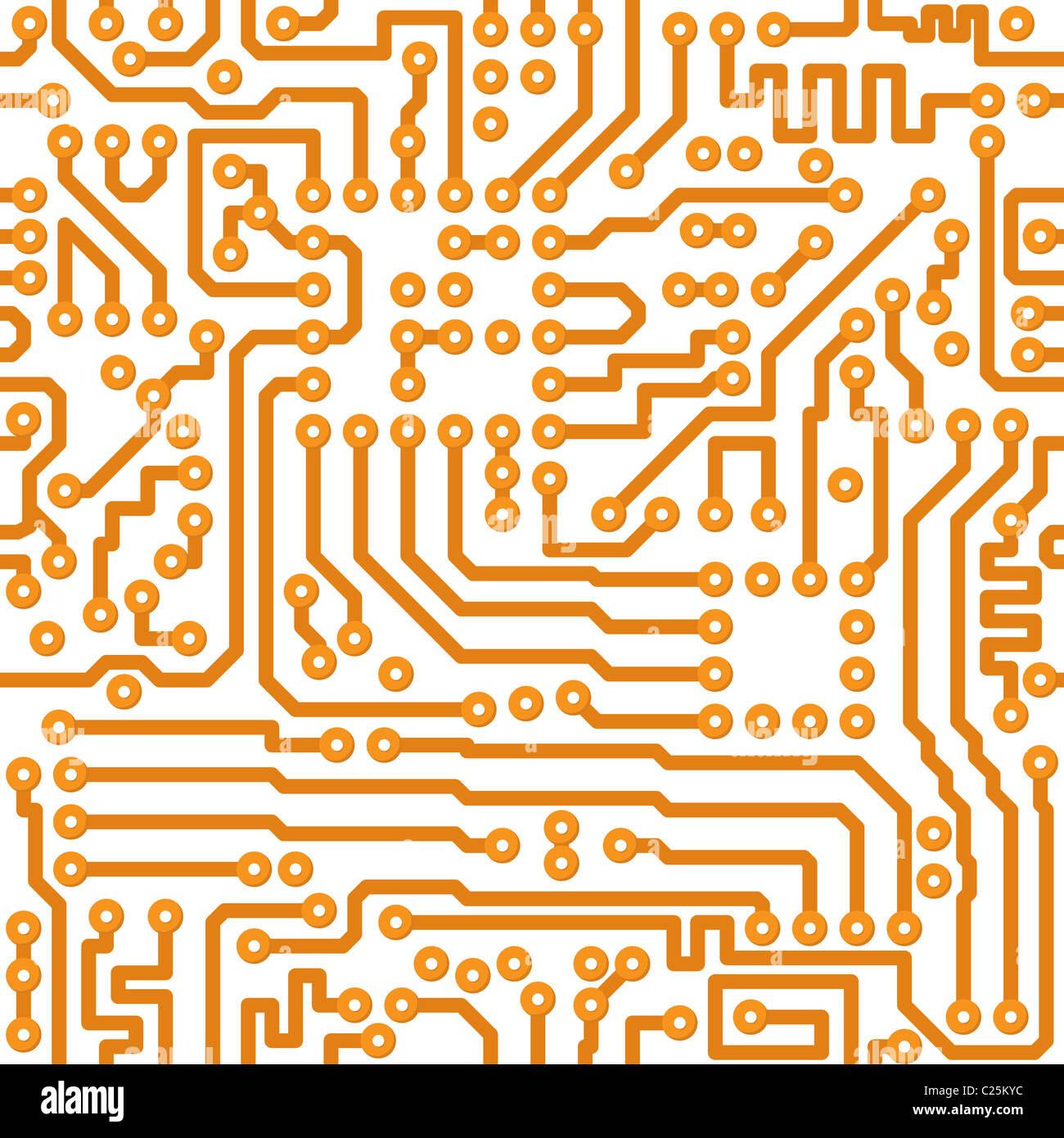 Seamless square texture - the electronic printed-circuit board Stock ...