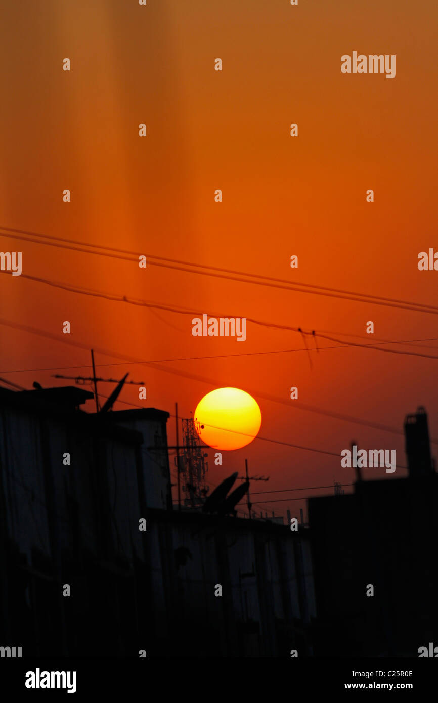 A beautiful sunset. Pune, Maharashtra, India Stock Photo - Alamy