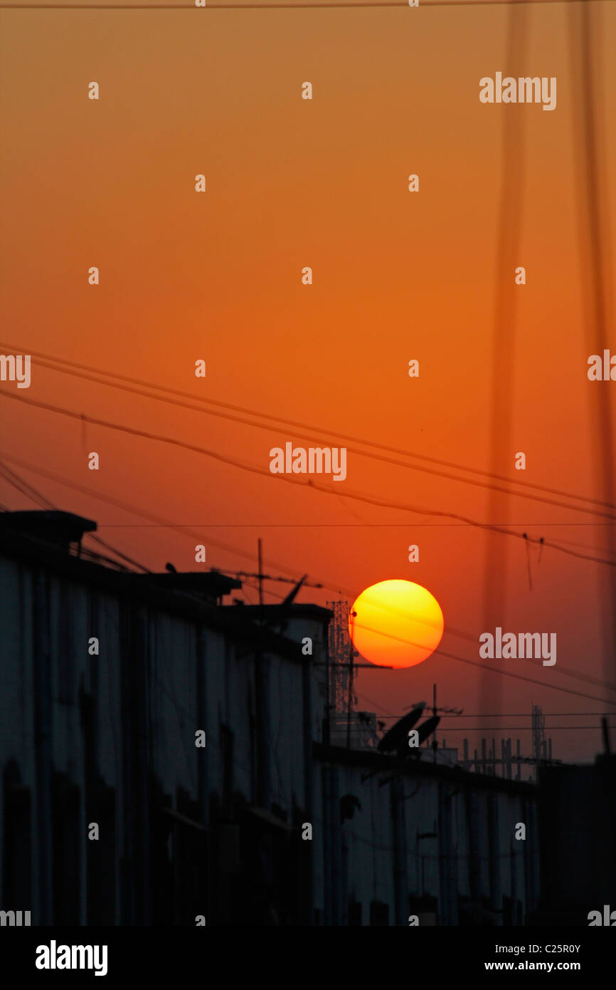 A beautiful sunset. Pune, Maharashtra, India Stock Photo - Alamy