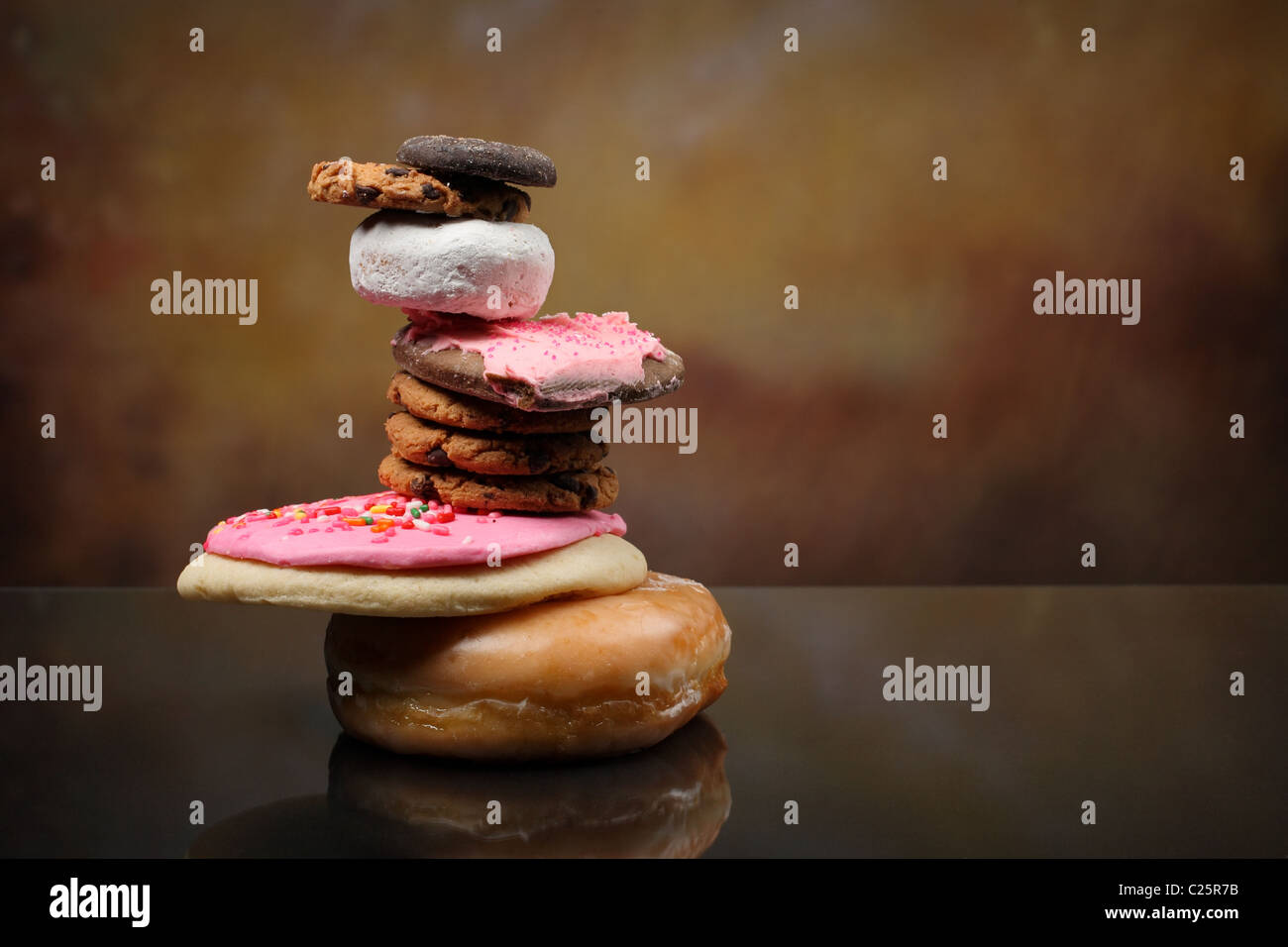 Unhealthy food pile hi-res stock photography and images - Alamy