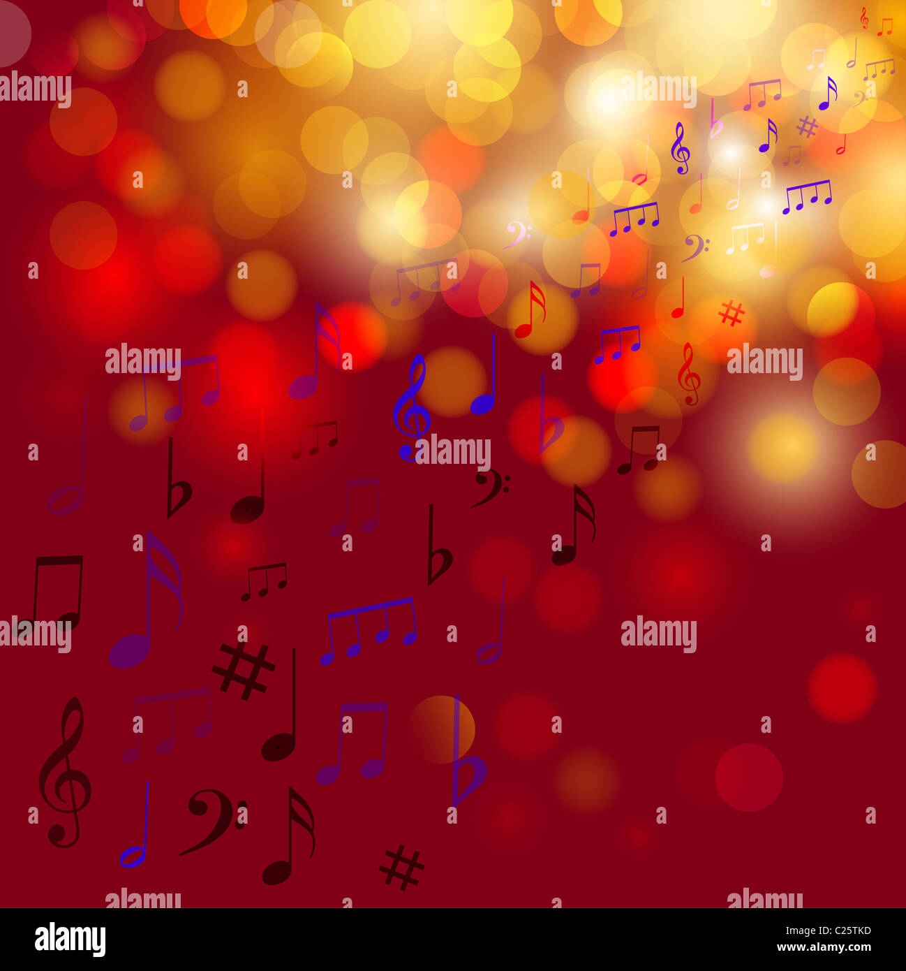 Abstract colourful background with note. A illustration Stock Photo - Alamy