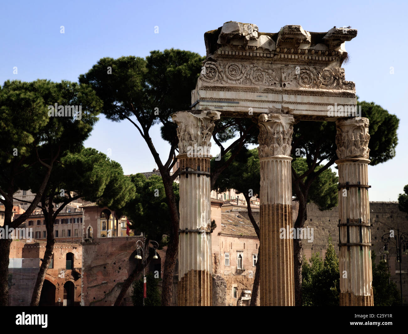 Temple of venus genetrix hi-res stock photography and images - Alamy