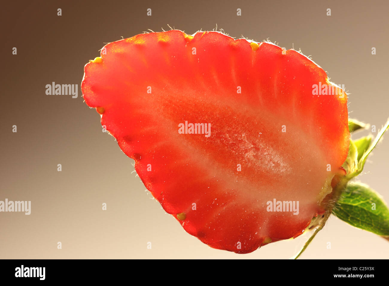 Macro photo texture strawberry hi-res stock photography and images - Alamy
