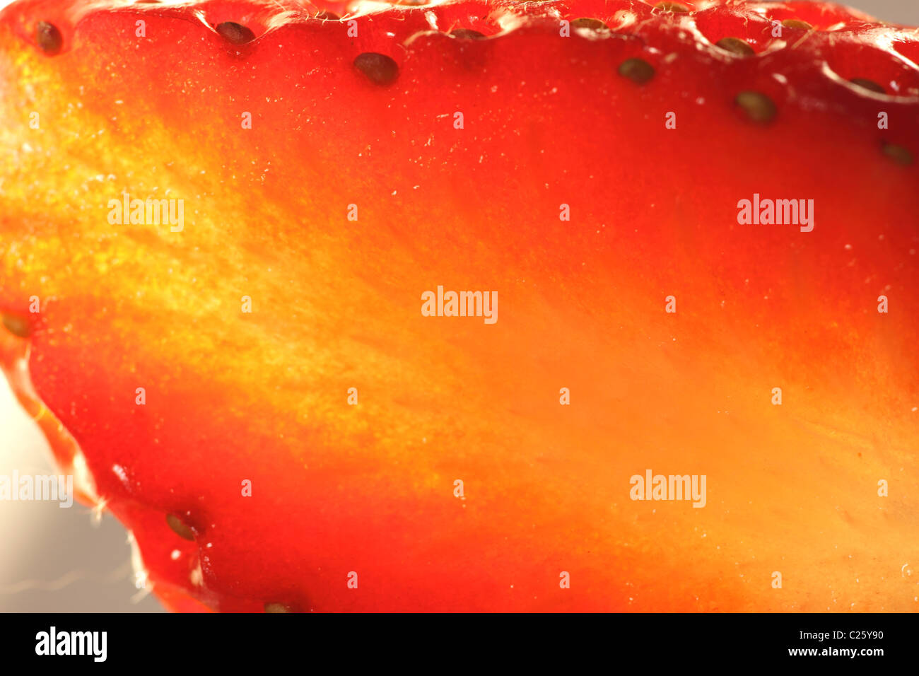 strawberry,photographed in close up Stock Photo - Alamy